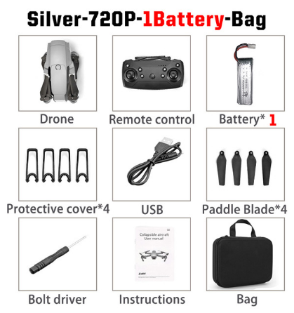 New Mini Drone E68, Wide Angle Ultra HD 4K 1080P Camera – DigiGif