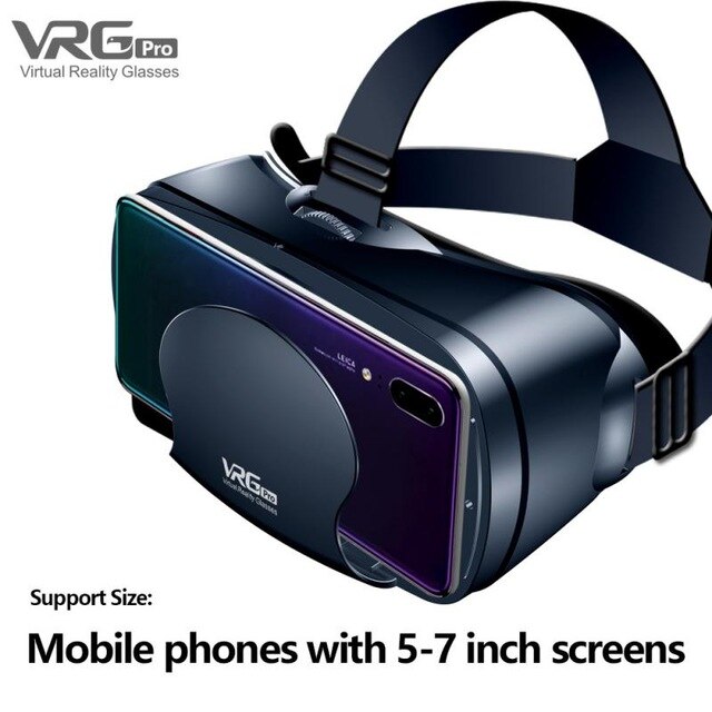 3D Virtual Reality Gaming PC VRG PRO Headset Movie VR Game Glasses For ...